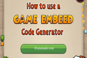 Game Embed Code Generator - iFrame Maker